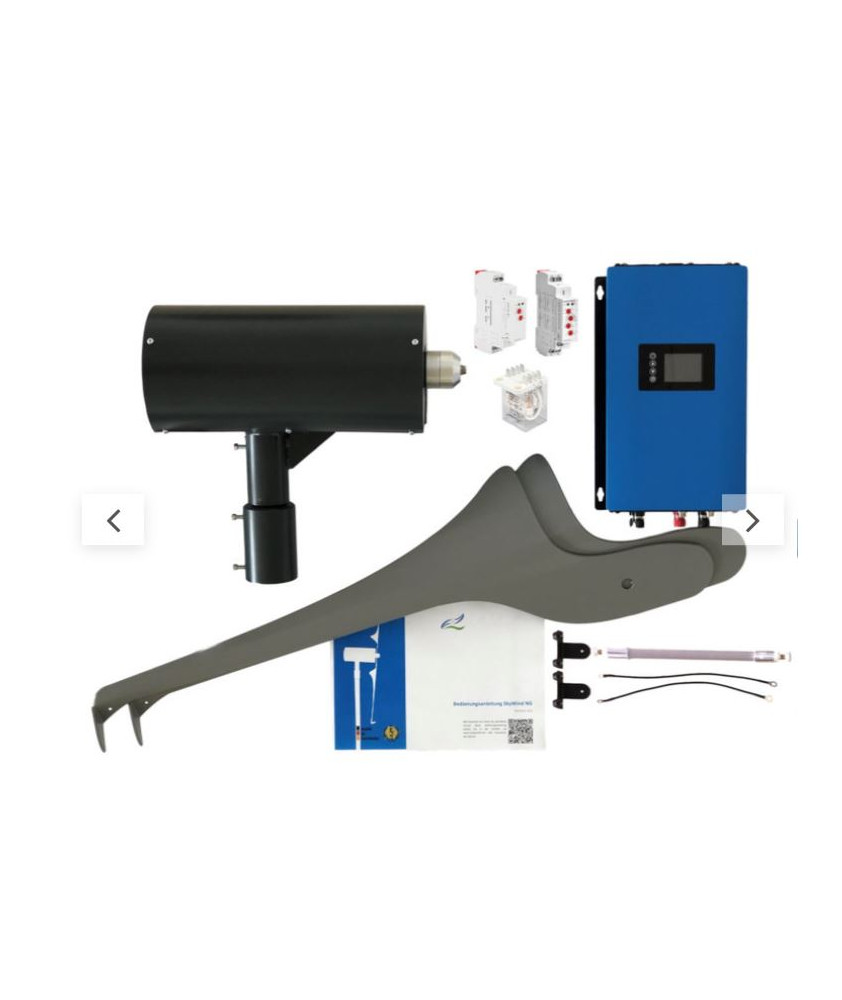 Skywind NG Wind Turbine for domestic use Worldwide shipping possible.